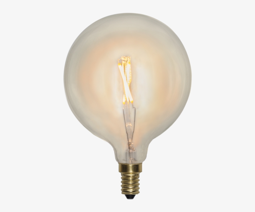 Led-lamp E14 G95 Soft Glow - Star Trading Led Kronljus Klar E14 Soft ...