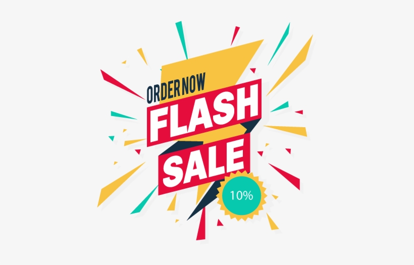 Get Extra 10% Off On Selected Package - Png Transparent Flash Sale ...