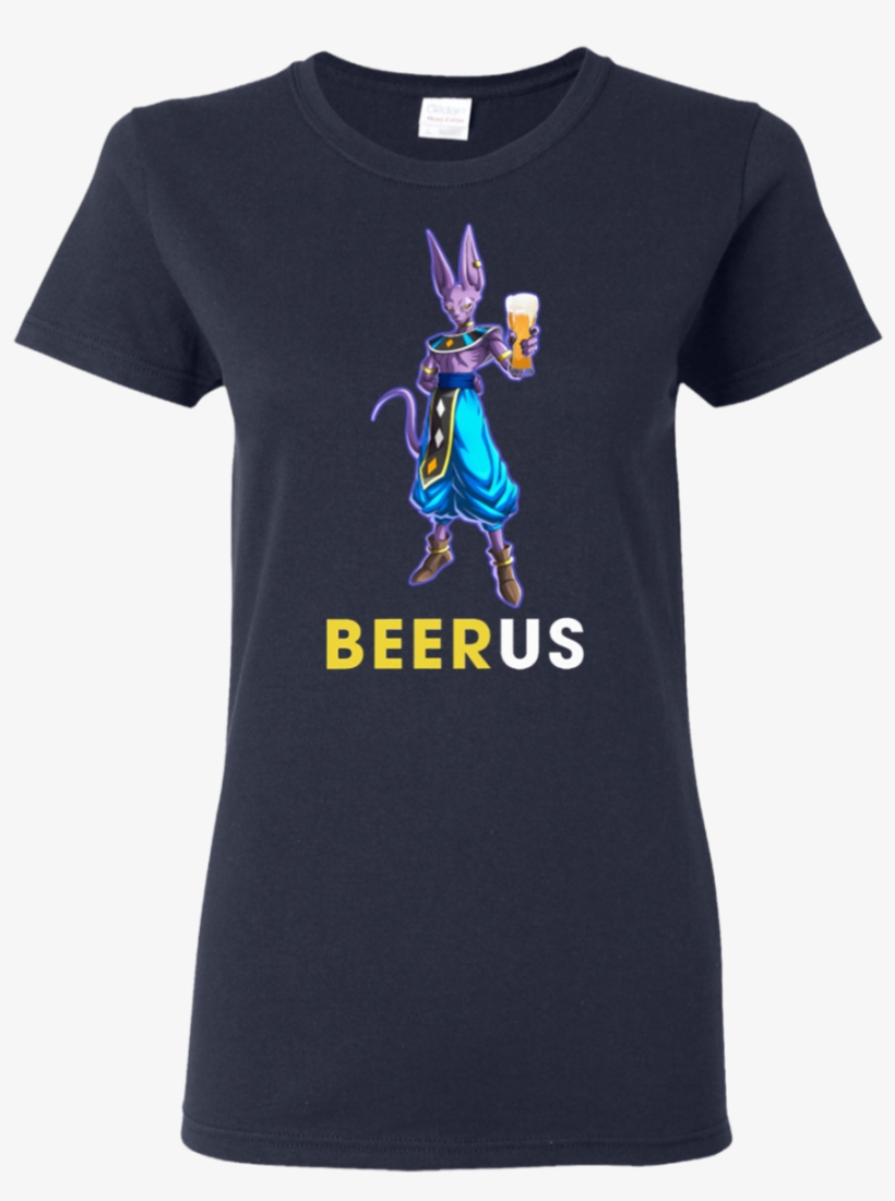 Beerus Drink Beer Shirt Funny - Customstyleslb Paar Tshirt Küssen Liebe Passende Shirts ...