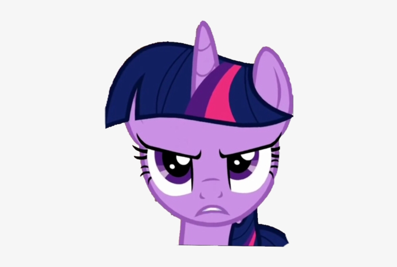 Download - Twilight Sparkle Angry Face - 400x599 PNG Download - PNGkit