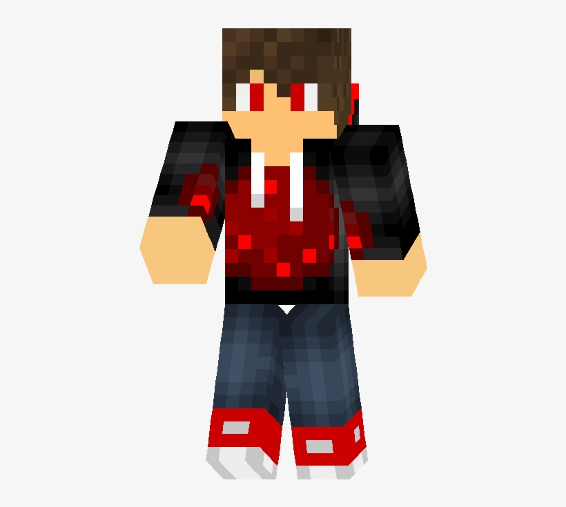 Superman877 - Fire And Ice Boy Mcpe Skin - 417x666 PNG Download - PNGkit
