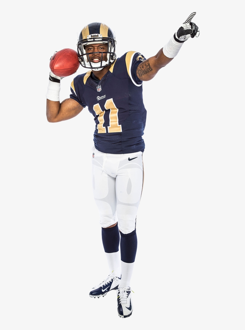 Download Transparent American Football Player Png - Print: St Louis ...