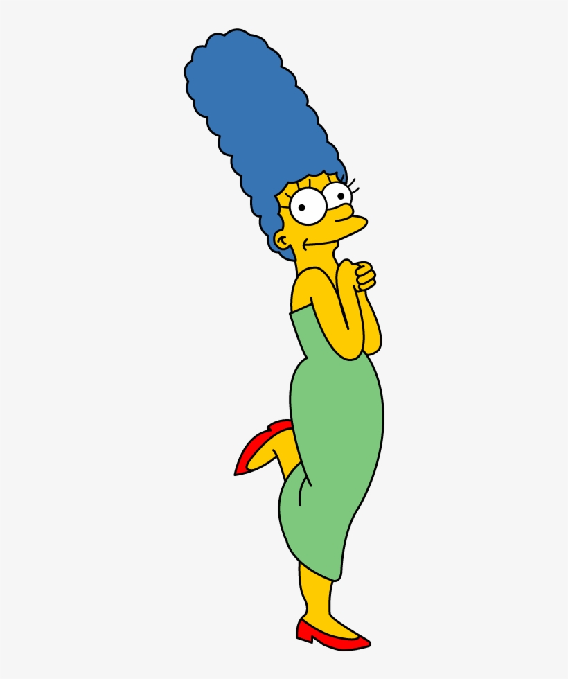 Download Transparent Png Pack - Cartoon Characters Marge Simpson - PNGkit