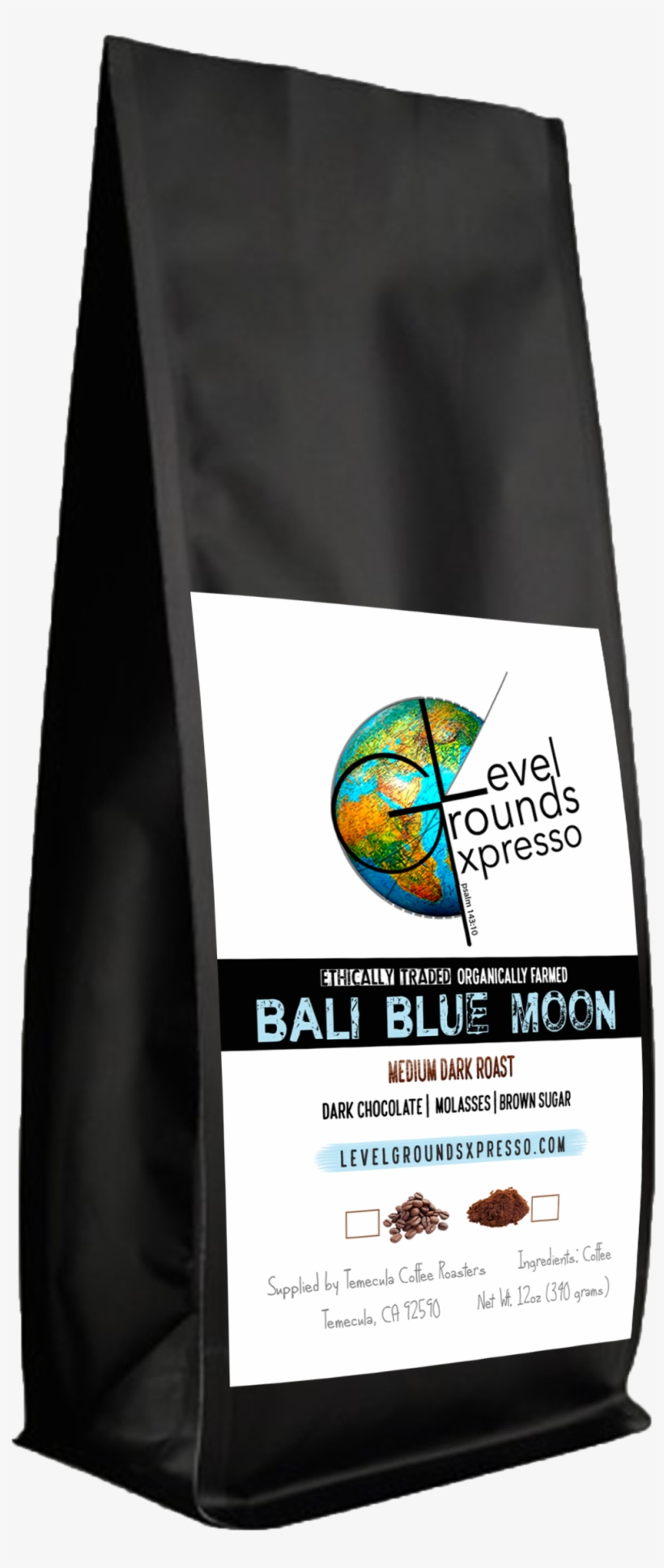 Bali Organic Blue Moon Ground Bean - 2550x3300 PNG Download - PNGkit