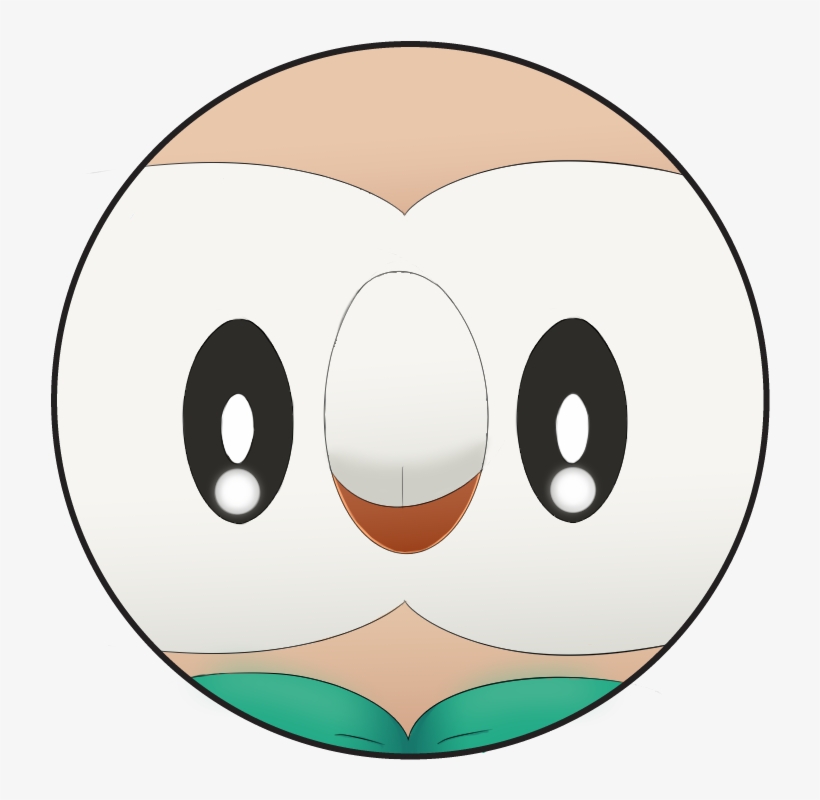 Home / Pin Back Buttons / Pokemon / Rowlet Pin Back - Rowlet - 771x900 ...
