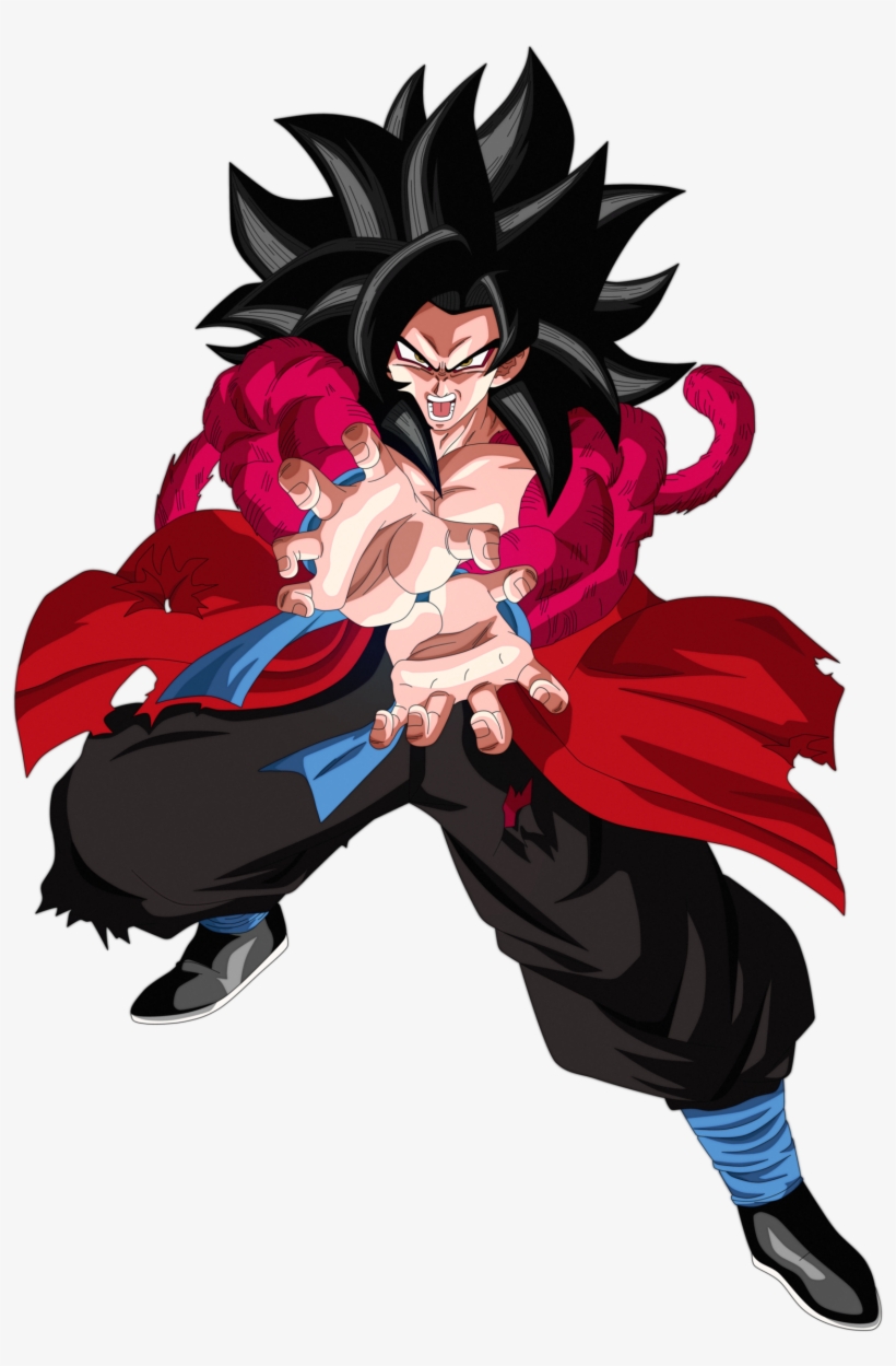 Goku Xeno Ssj4 By Andrewdragonball - Goku Xeno Ssj4 Png - 1600x2366 PNG ...