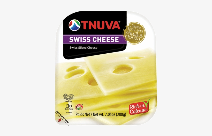 Tnuva Swiss Cheese - 510x579 PNG Download - PNGkit