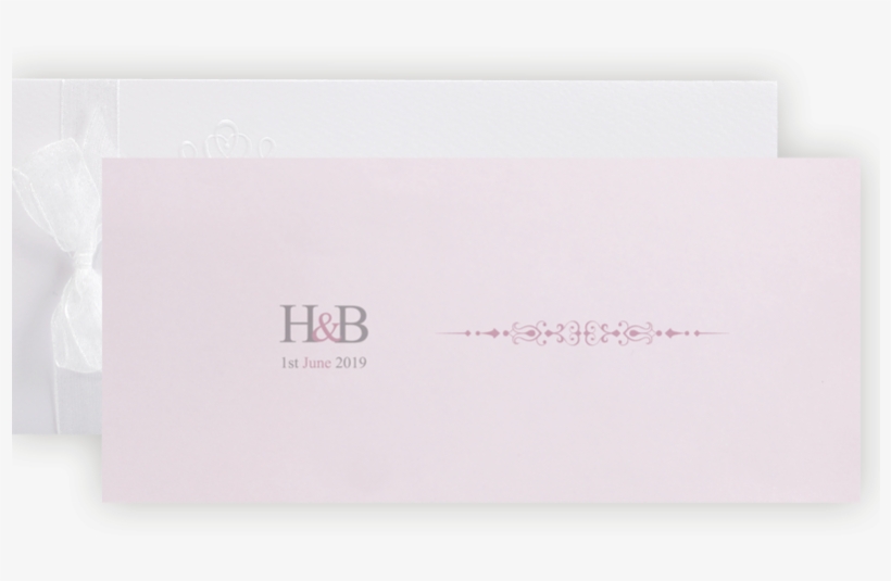 Pink Wedding Invitation - Envelope - 800x800 PNG Download - PNGkit