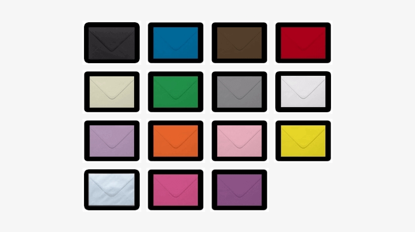 Blue Envelopes - Colored Envelope Clip Art - 504x388 PNG Download - PNGkit