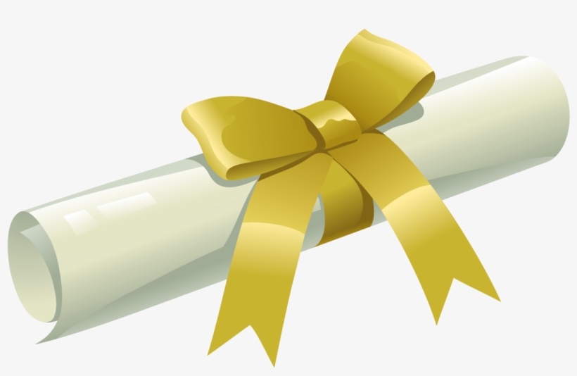 Download Transparent Graduation Ceremony Graduate Square - Diploma With ...