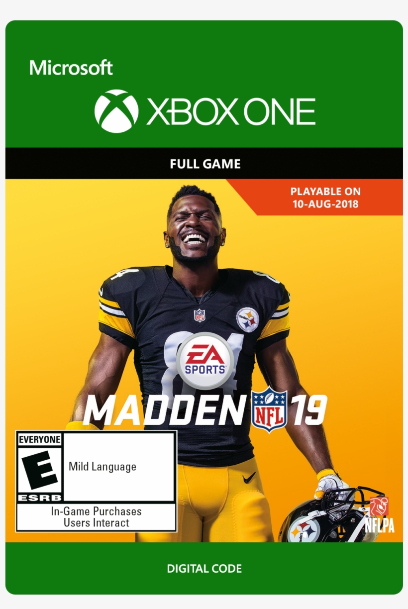 Madden Nfl 19, Electronic Arts, Xbox One, [digital - Madden 19 Cover ...
