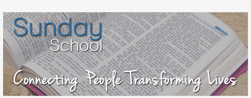 Sunday School Banner - School - 1400x480 PNG Download - PNGkit