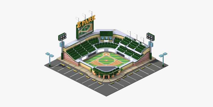 Stadium Baseball Lvl 2 Big Se - Cityville Buildings - 479x334 PNG ...