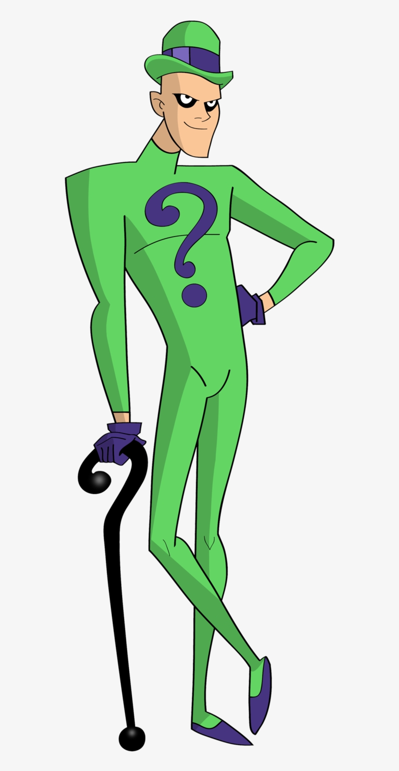 I Assure You, The Riddler Was In The Episode “judgment - Batman Riddler ...