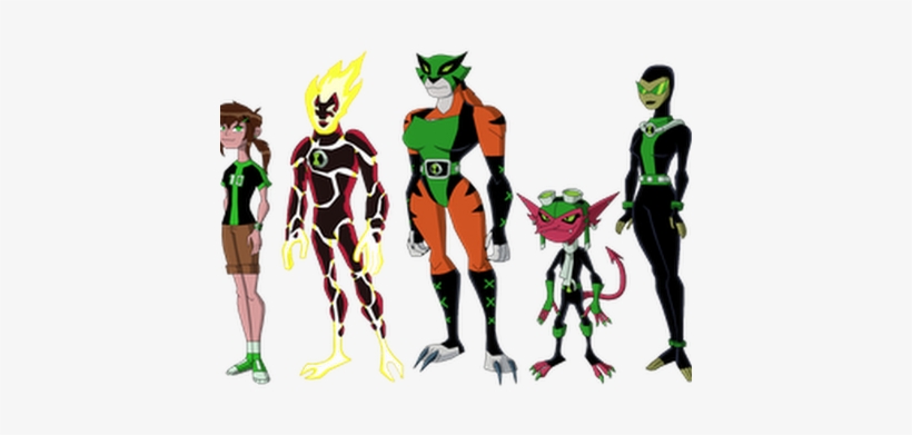 Photo - Ben 10 Aliens Genderbend - 424x318 PNG Download - PNGkit