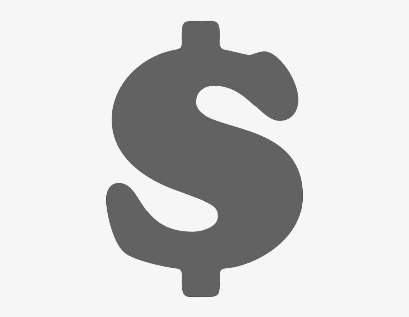 It's Fitting That The Typeface That's Been A Staple - Chalk Dollar Sign ...