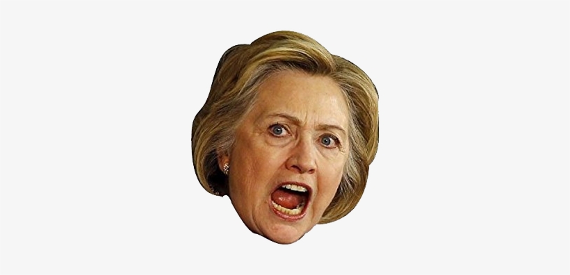 Download - Hillary Clinton Head Cutout - 327x380 PNG Download - PNGkit