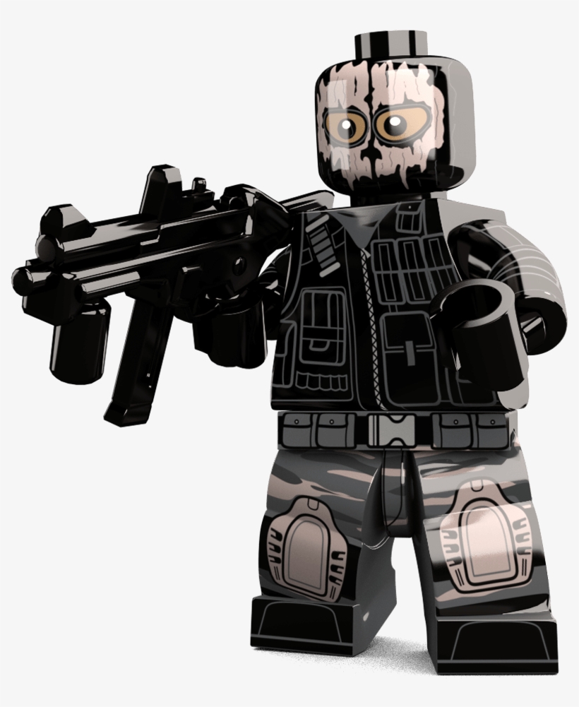 Download Transparent Ghost Soldier - Lego Call Of Duty Png - PNGkit