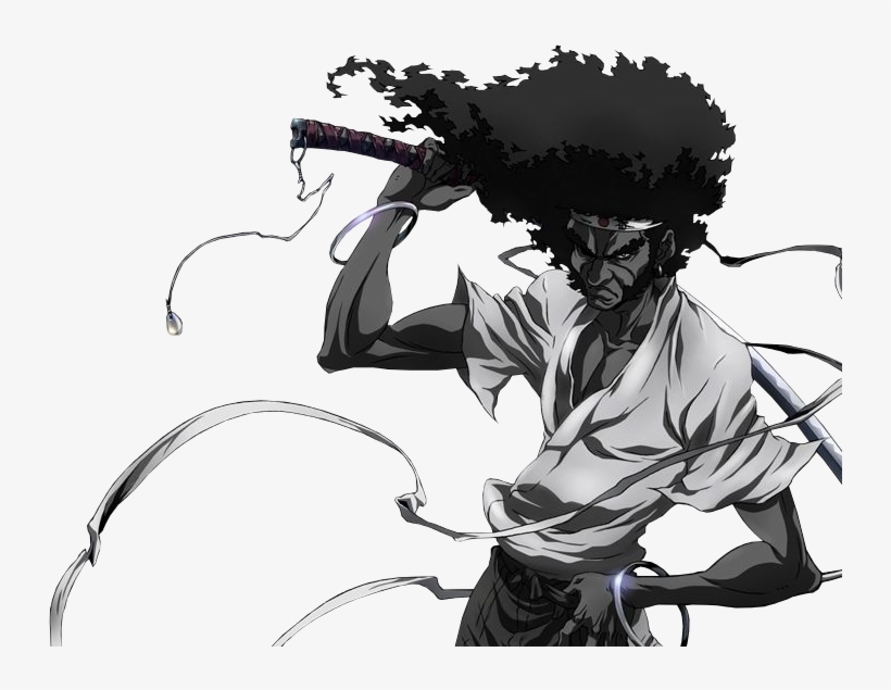 Afro Samurai Png - Afro Samurai - 750x600 PNG Download - PNGkit