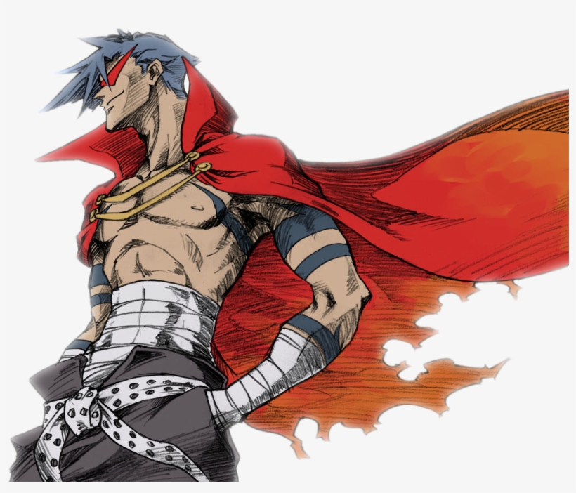 Kamina - Tengen Toppa Gurren Lagann Render - 1280x959 PNG Download - PNGkit