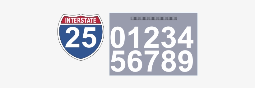 Download Transparent Interstate Highway Sign Clipart Png - PNGkit