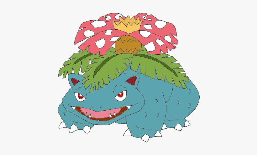Decent Venusaur - Venusaur Png - 469x416 PNG Download - PNGkit