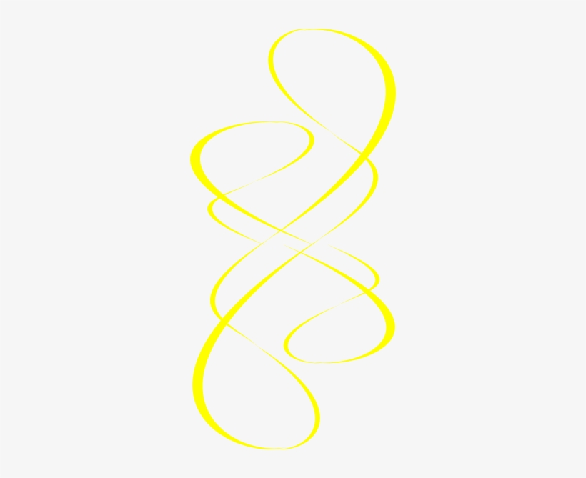 Yellow Swirl Clip Art