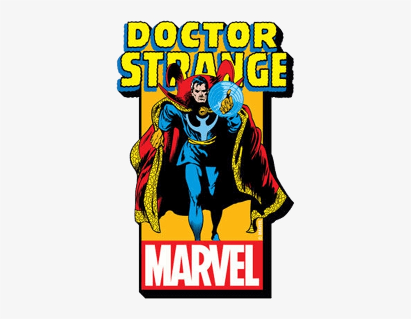 Download Transparent Doctor Strange Logo Magnet - Classic Marvel Comic ...
