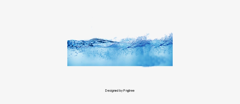 Blue Water Column Element,skin Fresh Waterlines, Water - Water ...