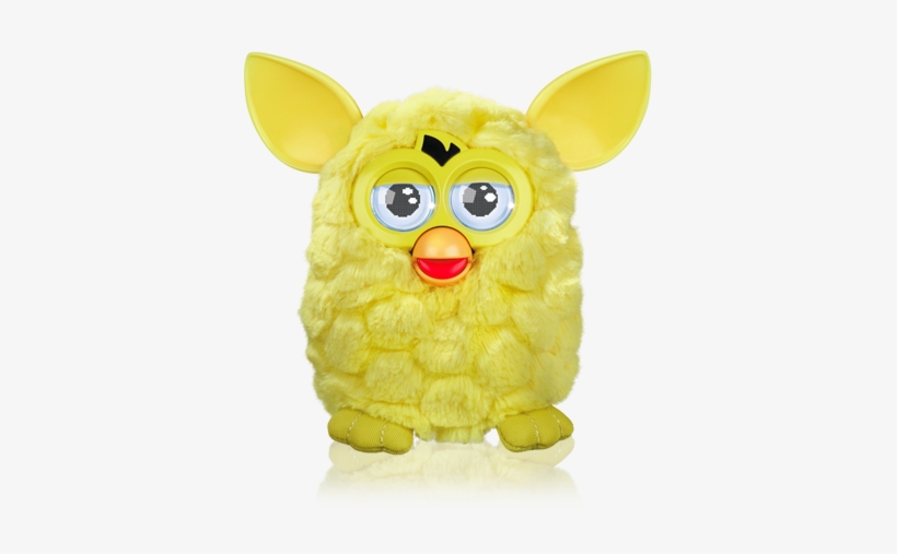 Yellow Furby - 373x427 PNG Download - PNGkit