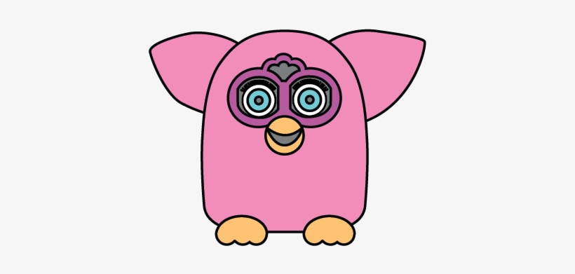 Die Furby Die - Furby Gif Pink - 431x318 PNG Download - PNGkit