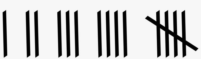 File - Tally Marks - Svg - Tally Marks 1 5 - 1280x320 PNG Download - PNGkit