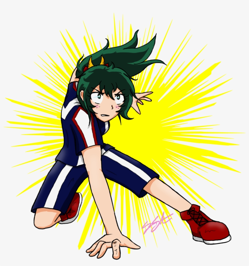 Download Transparent Zoom - My Hero Academia Deku Genderbend - PNGkit