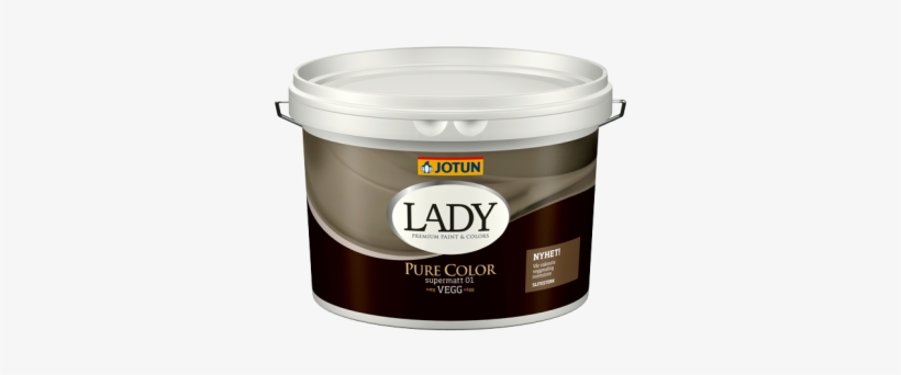Download Transparent Lady Pure Color, 5 Liter, Hvid - Jotun Matt Maling ...