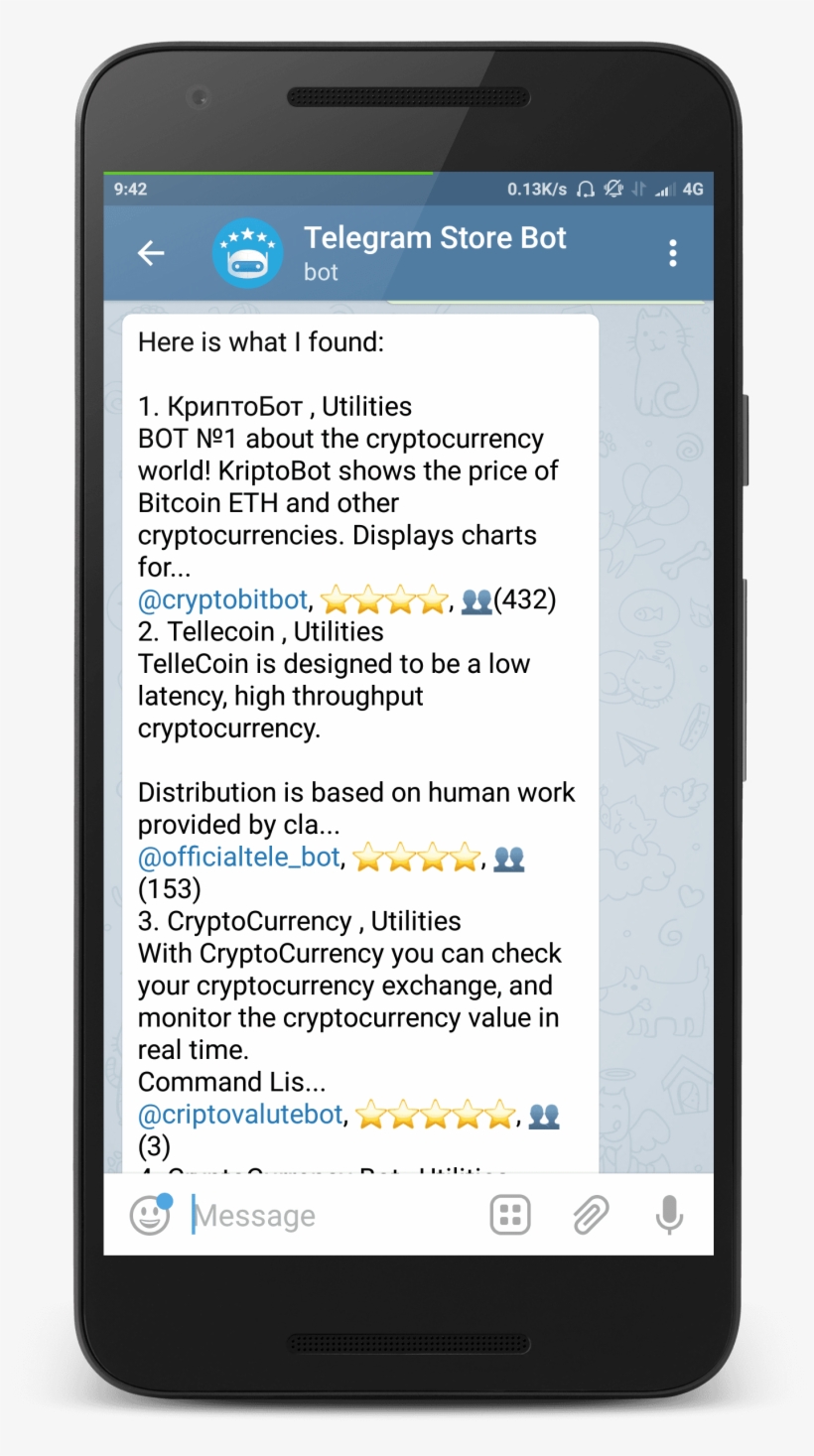 Download Transparent Top Telegram Bots - Book Appointment Mobile Screen ...