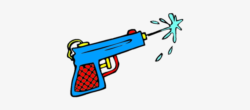 Image Royalty Free Library Pistol On Twitter Splash - Water Gun Clip ...