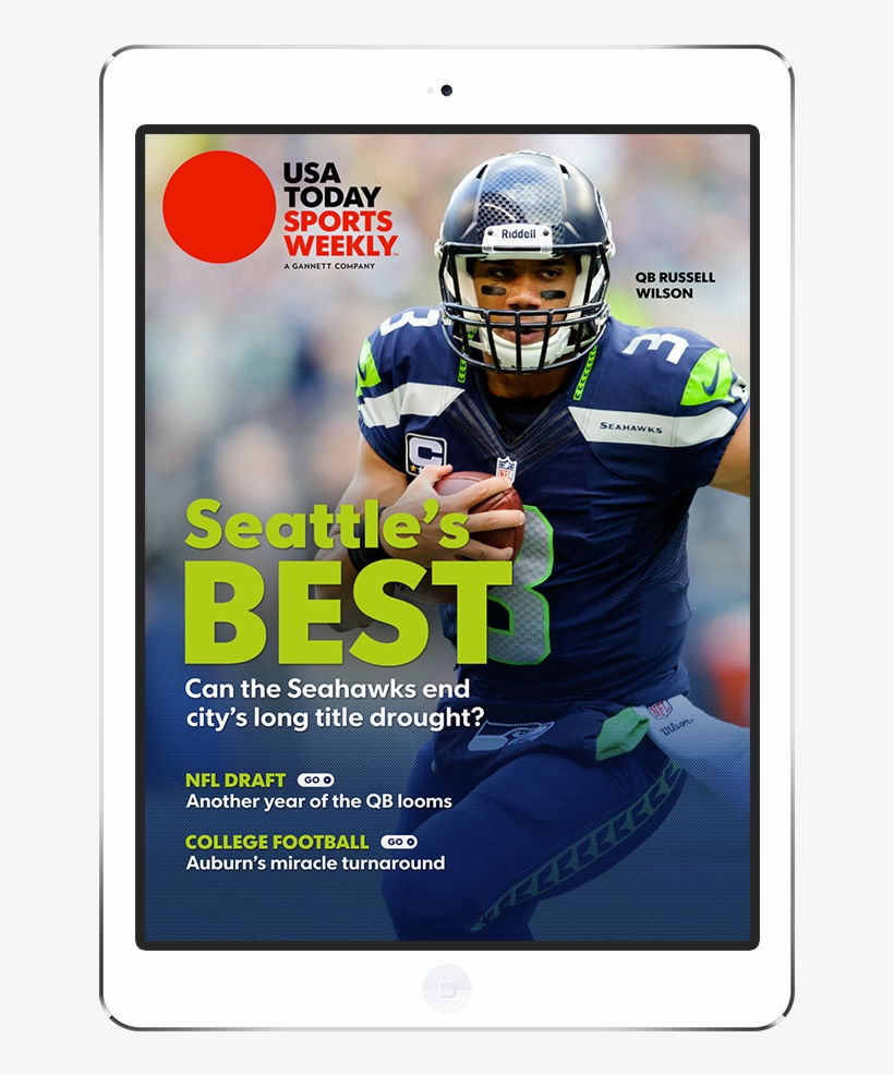 Russell Wilson Cover - Usa Today - 1080x965 PNG Download - PNGkit