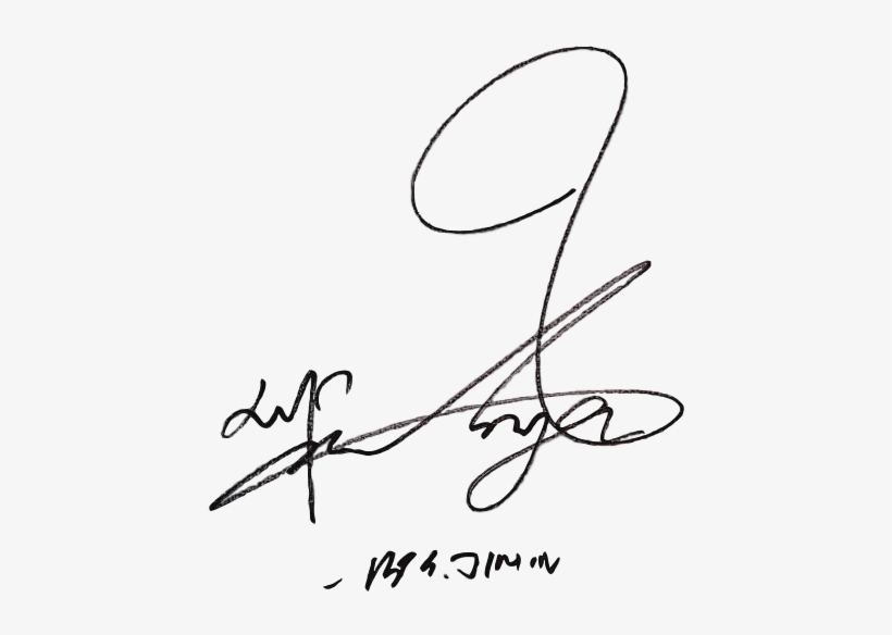 Park Jimin Signature - Bts Jimin Signature - 556x556 PNG Download - PNGkit