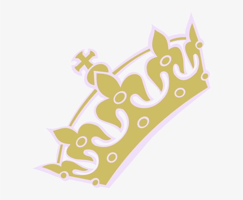 Gold Princess Crown Clipart - 600x593 PNG Download - PNGkit
