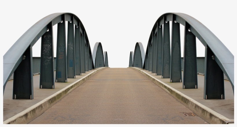 Download Transparent Small Bridge Png Image - Steel Bridge Png - PNGkit