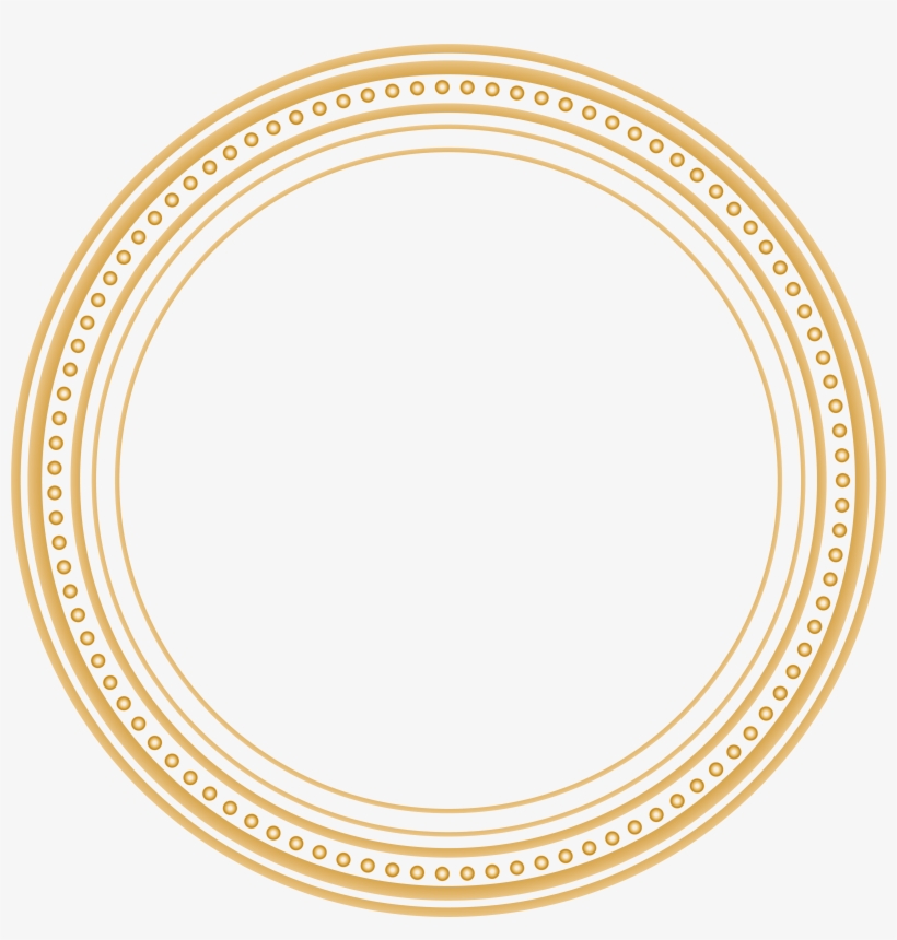 Circle Frame Png - Round Photo Frame Png - 6000x6000 PNG Download - PNGkit