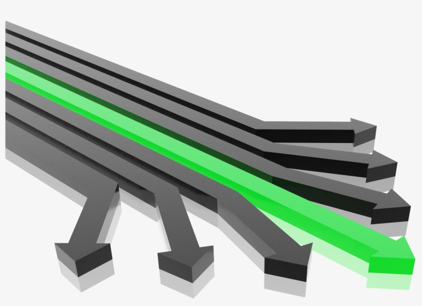 Arrow Png Royalty-free Image - 3d Arrows - 2048x2048 PNG Download - PNGkit