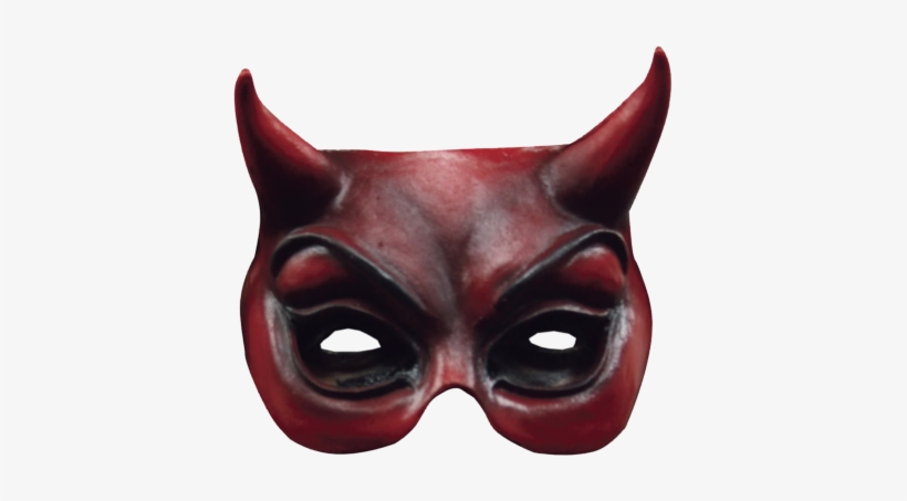 Devil Horns Transparent Background Download - Evil Halloween Half Mask ...