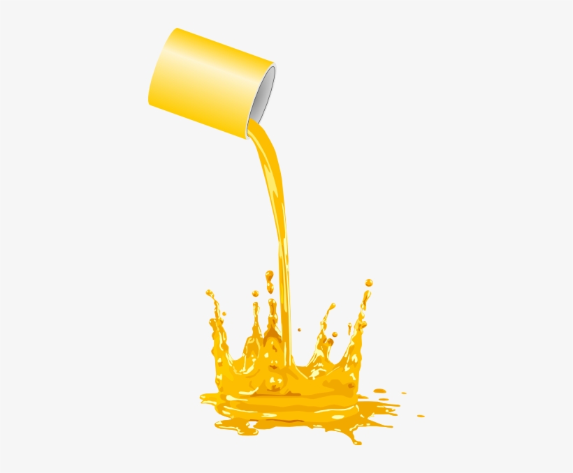Spilling - Paint Spill Png - 396x598 PNG Download - PNGkit