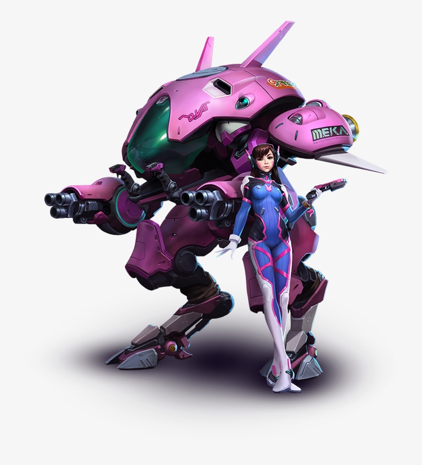 Va Mech Png - Heroes Of The Storm Dva Png - 738x823 PNG Download - PNGkit