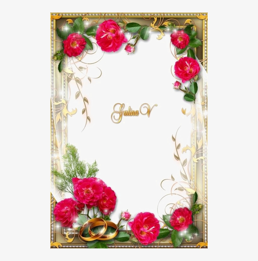 Wedding Frame Transparent Png Wedding Frame Png Border - Photoshop ...