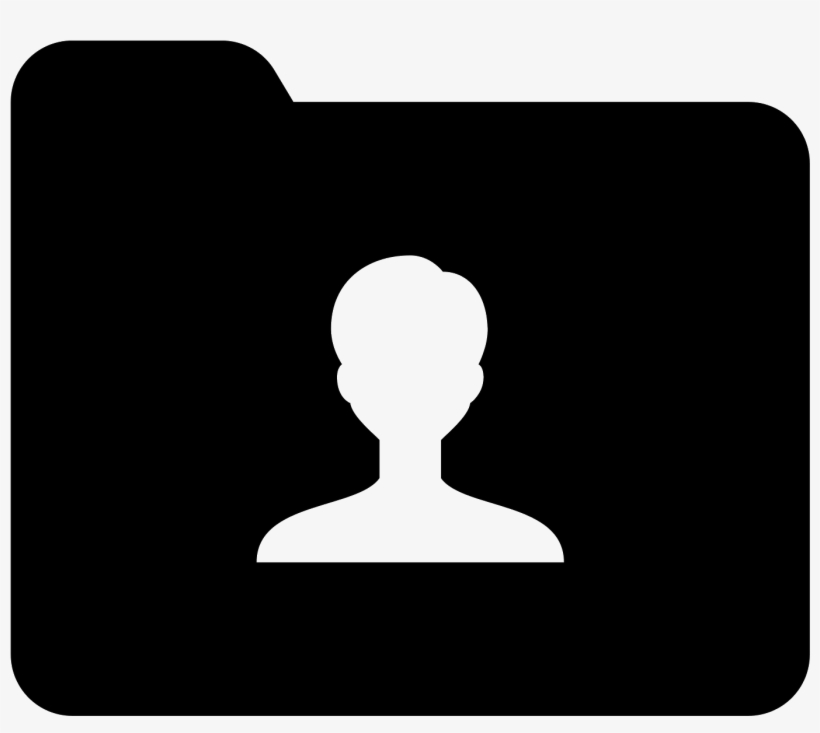 Download Transparent User Folder Icon - Icon - PNGkit