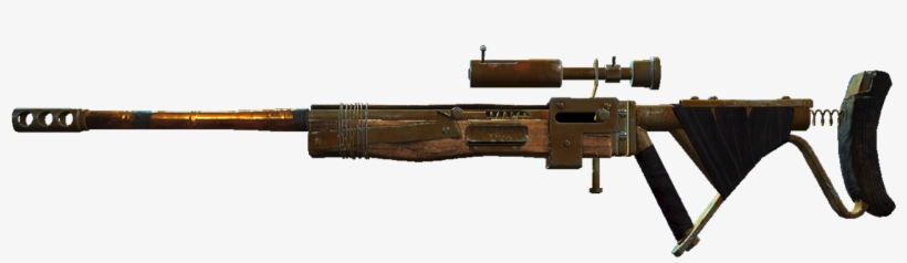 Fo4 Marksman Pipe Sniper Rifle - Sniper Rifle Fallout - 1600x544 PNG ...