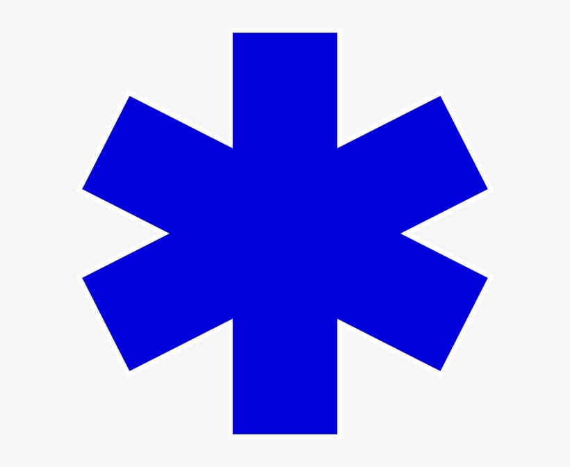 Star Of Life Red Logo - 600x592 PNG Download - PNGkit