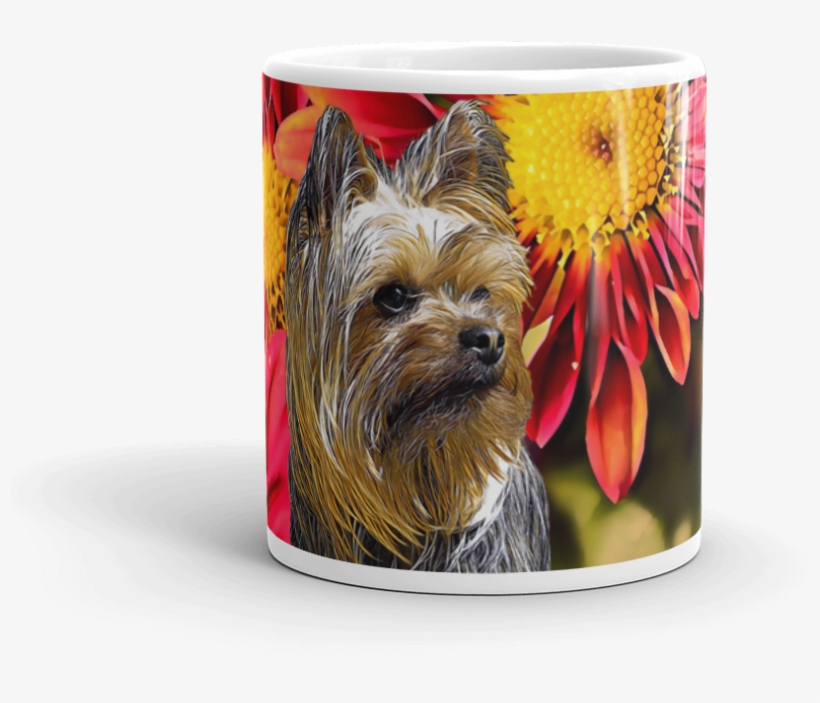 Yorkie Coffee Mug - Yorkshire Terrier - 1000x1000 PNG Download - PNGkit